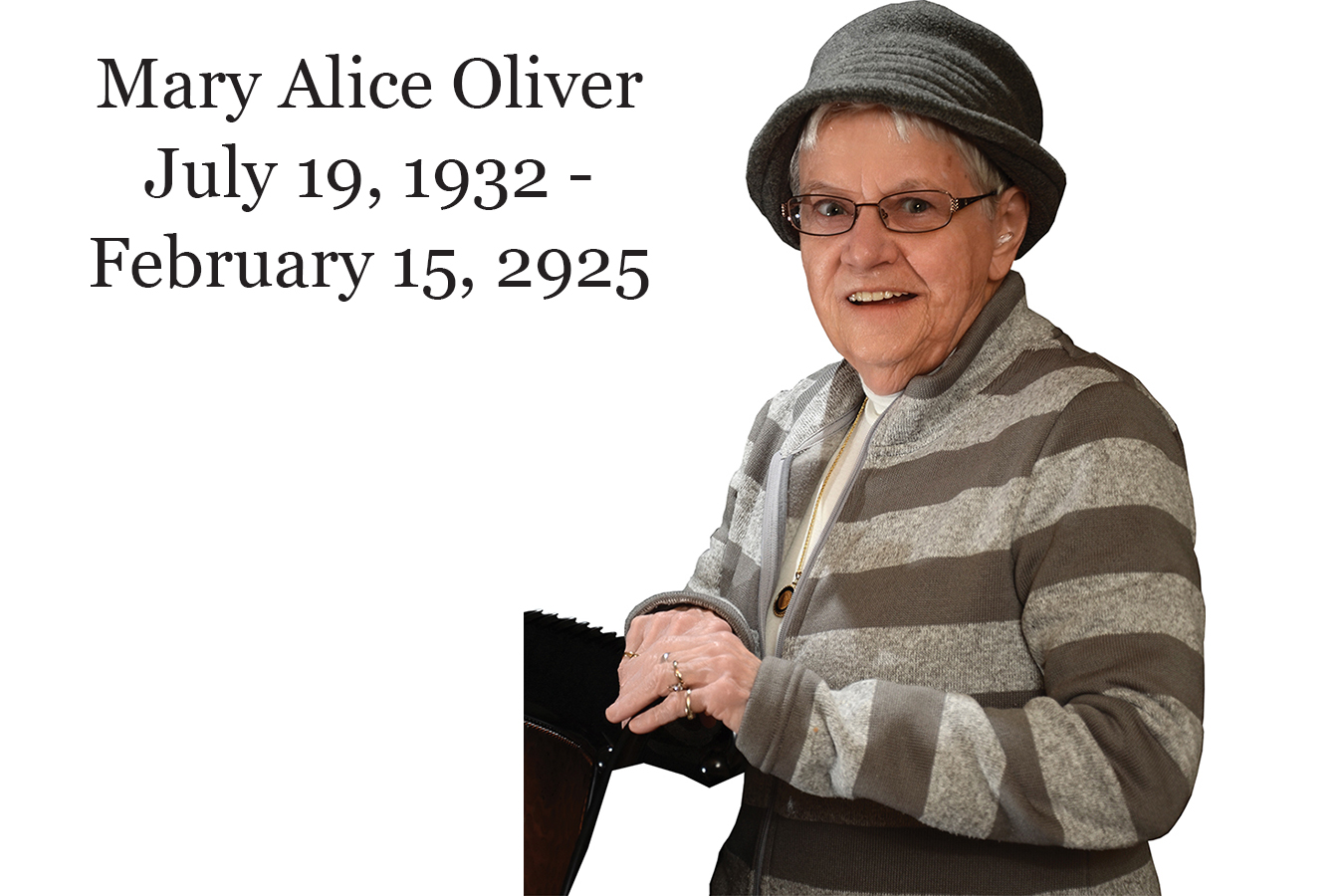 Remembering Mary Alice Oliver… friend, historian, teacher and writer ...